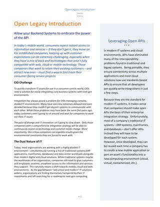 How OpenLegacy Tackles Enterprise Integration Challenges using API ...