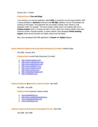 Resume-Amar.compressed | PDF