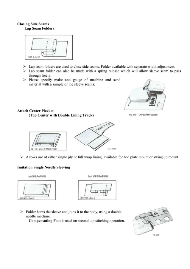 INDUSTRIAL SEWING MACHINES