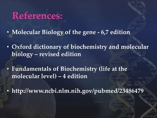 Regulation of Gene Expression in Prokaryotes | PPTX