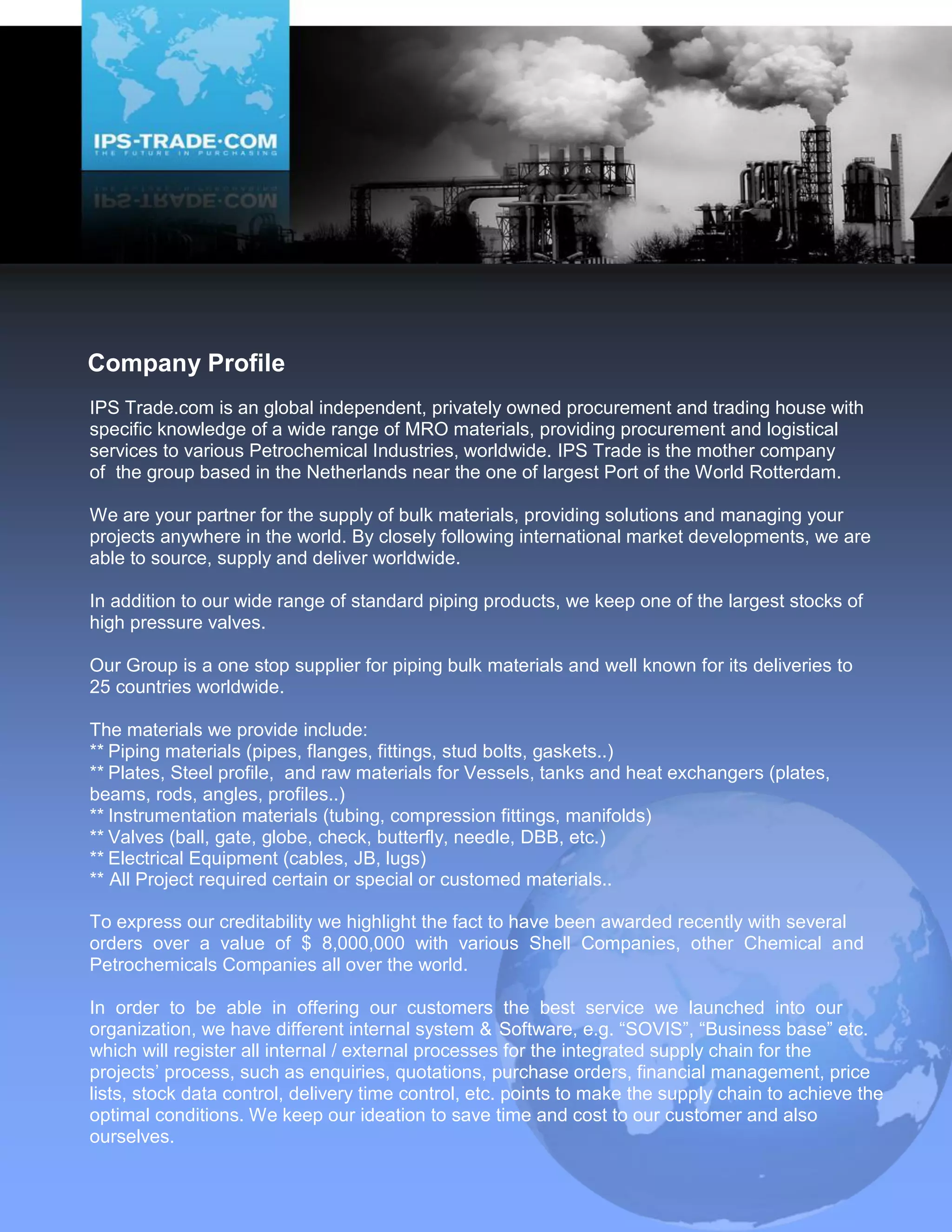 IPS Company Profile - General | PDF