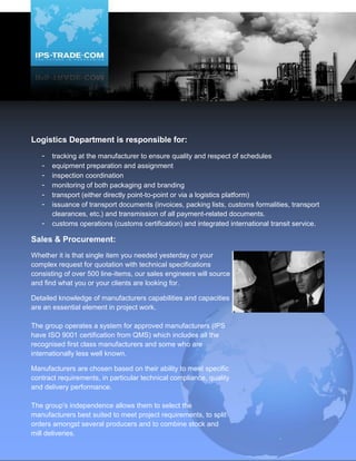 IPS Company Profile - General | PDF