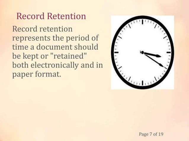 The Importance of Records Management | PPTX | Business | Business and ...