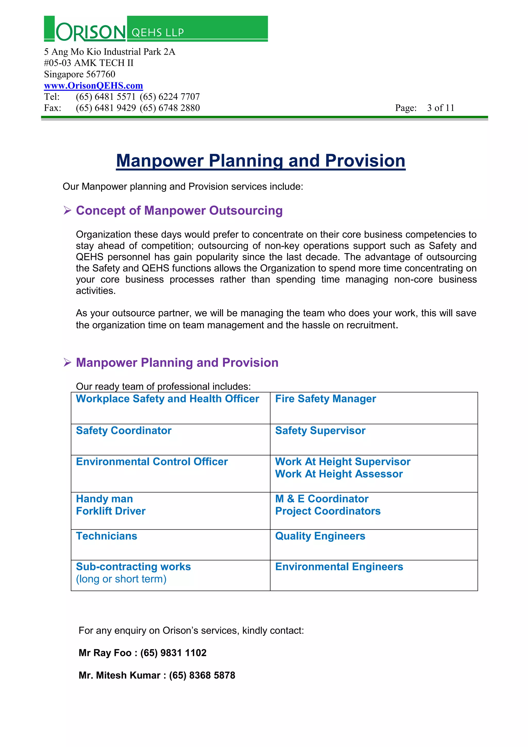 Orison Company Profile (Rev 7) | PDF | Management Consulting Industry ...