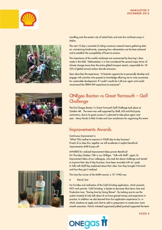 Newsletter ONEgas | PDF