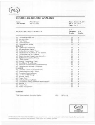 WES evaluation report | PDF