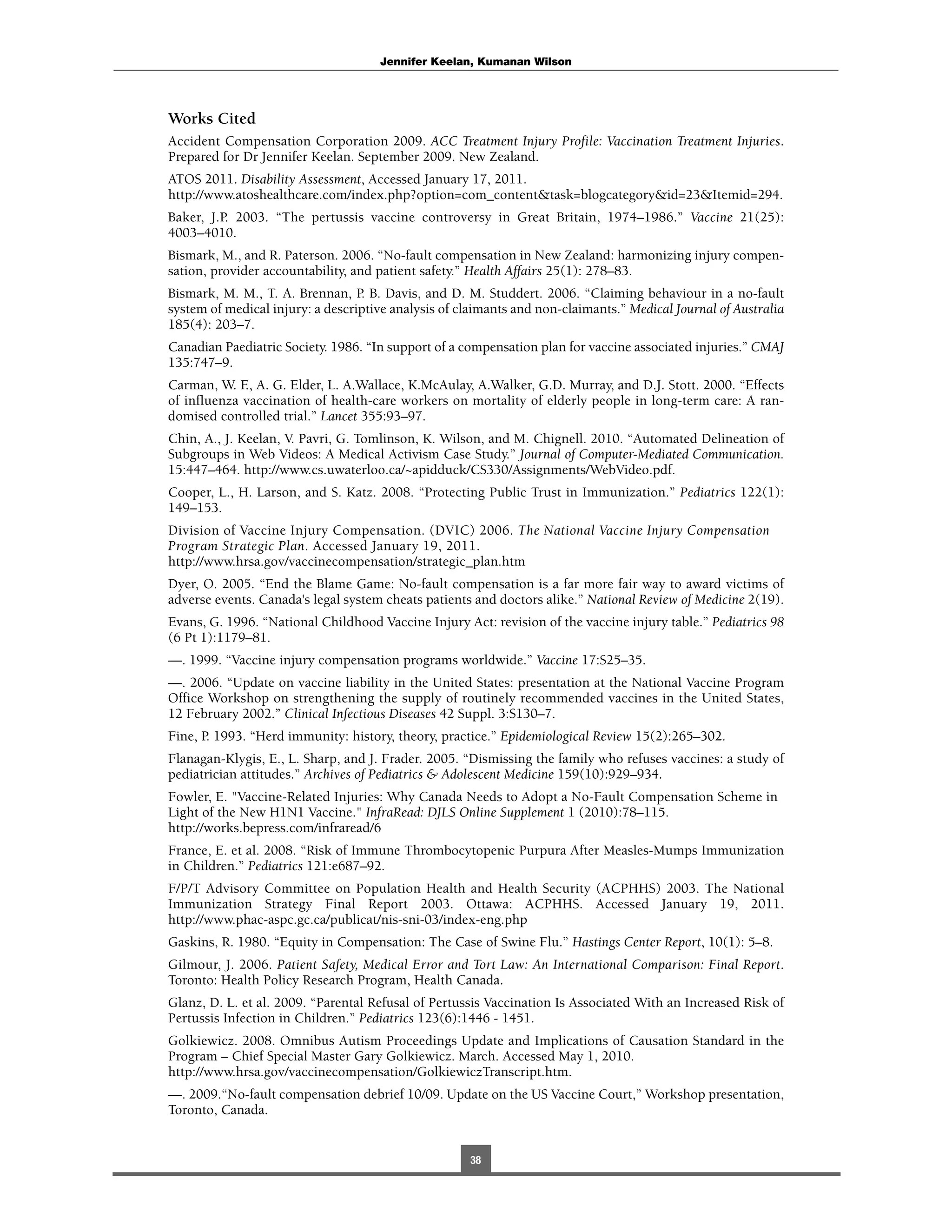 Keelan-Wilson_NoFaultVaccine_CPHS_2011 | PDF