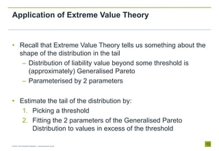 Application of Extreme Value Theory to Risk Capital Estimation | PDF