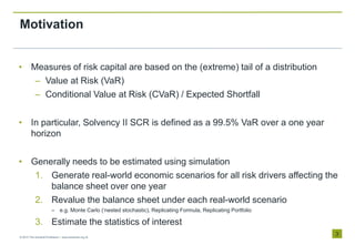 Application of Extreme Value Theory to Risk Capital Estimation | PDF