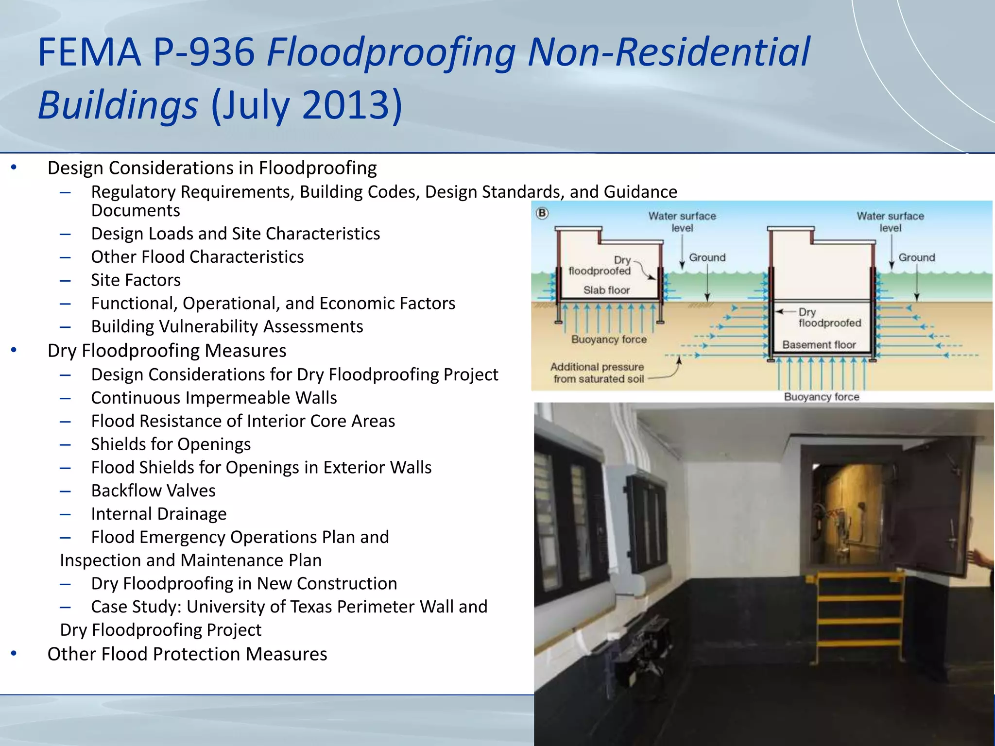 Can I Dry Floodproof My Building? | PPTX