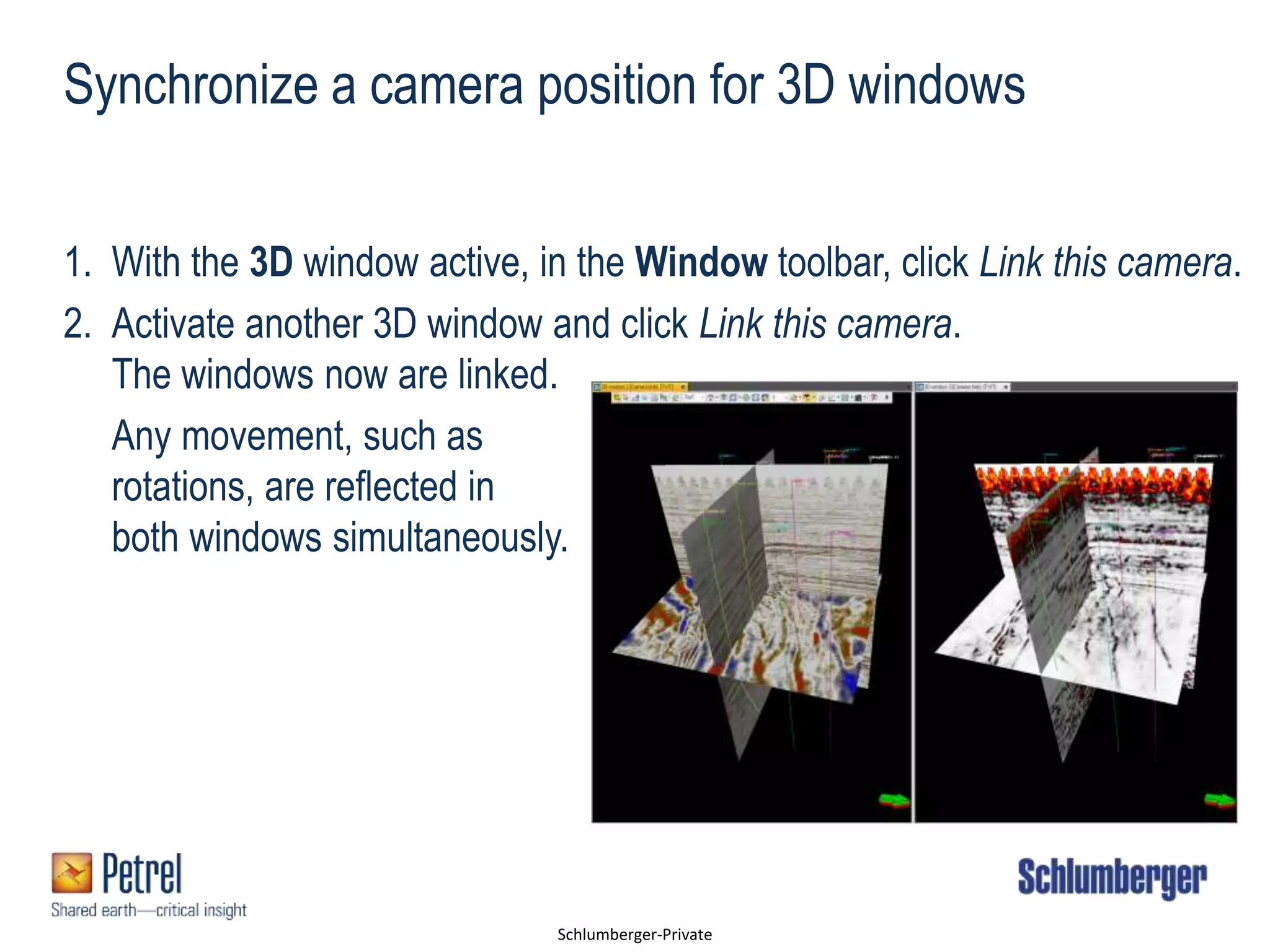 Petrel F 3 seismic intersections and data manipulation 2018 v1.1 | PPTX