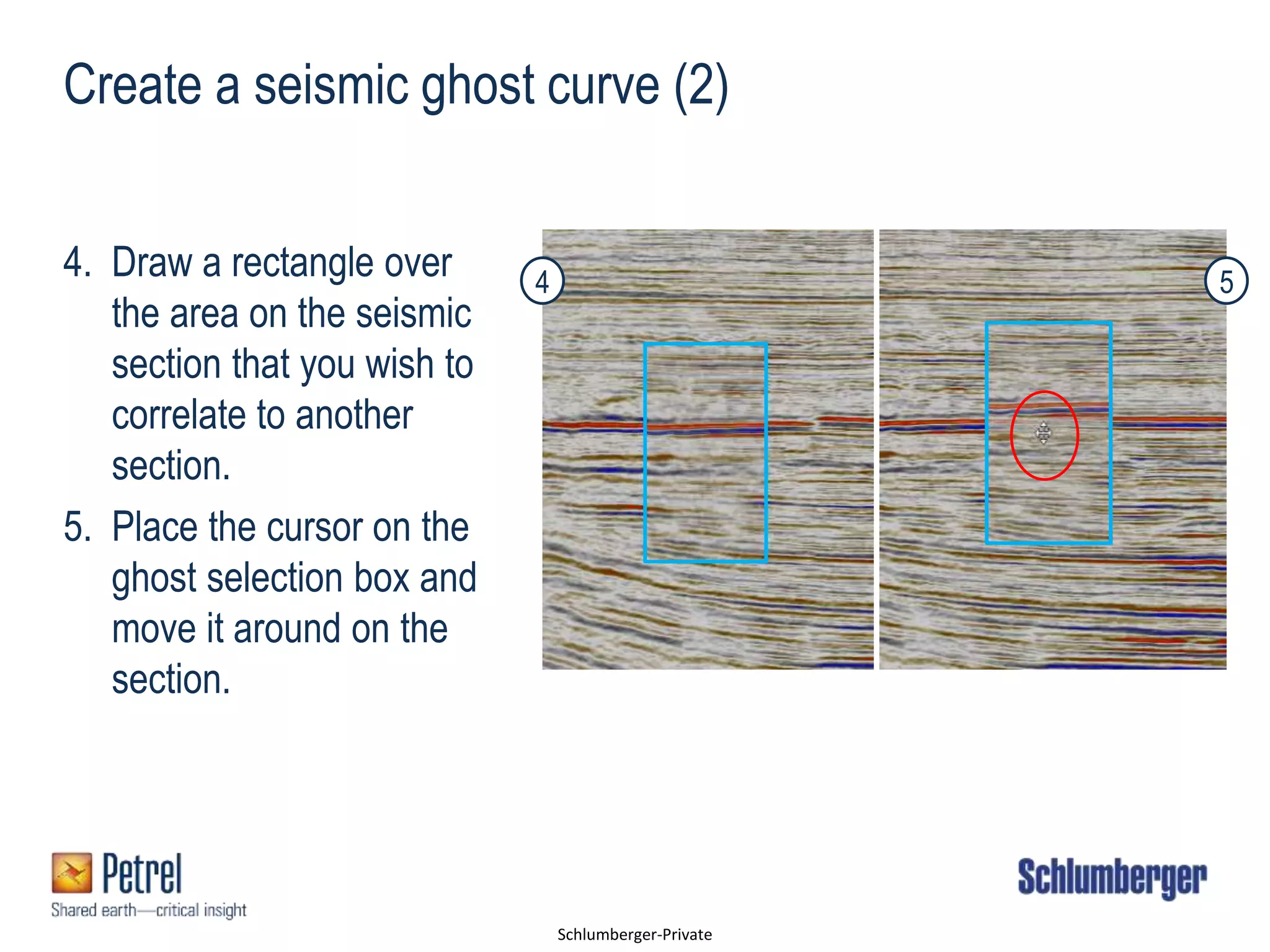 Petrel F 3 seismic intersections and data manipulation 2018 v1.1 | PPTX