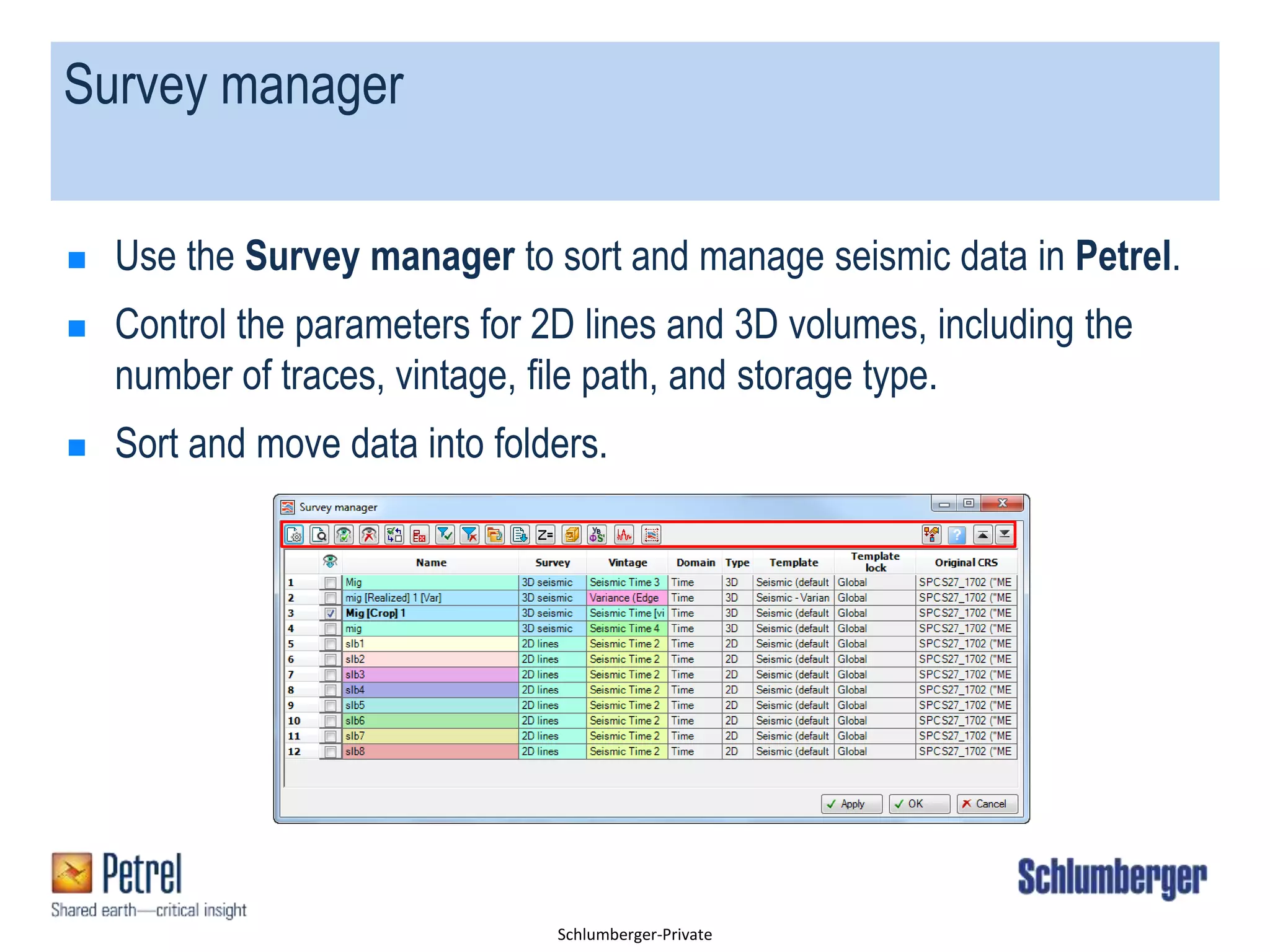 Petrel F 3 seismic intersections and data manipulation 2018 v1.1 | PPTX | 3-D Graphics ...