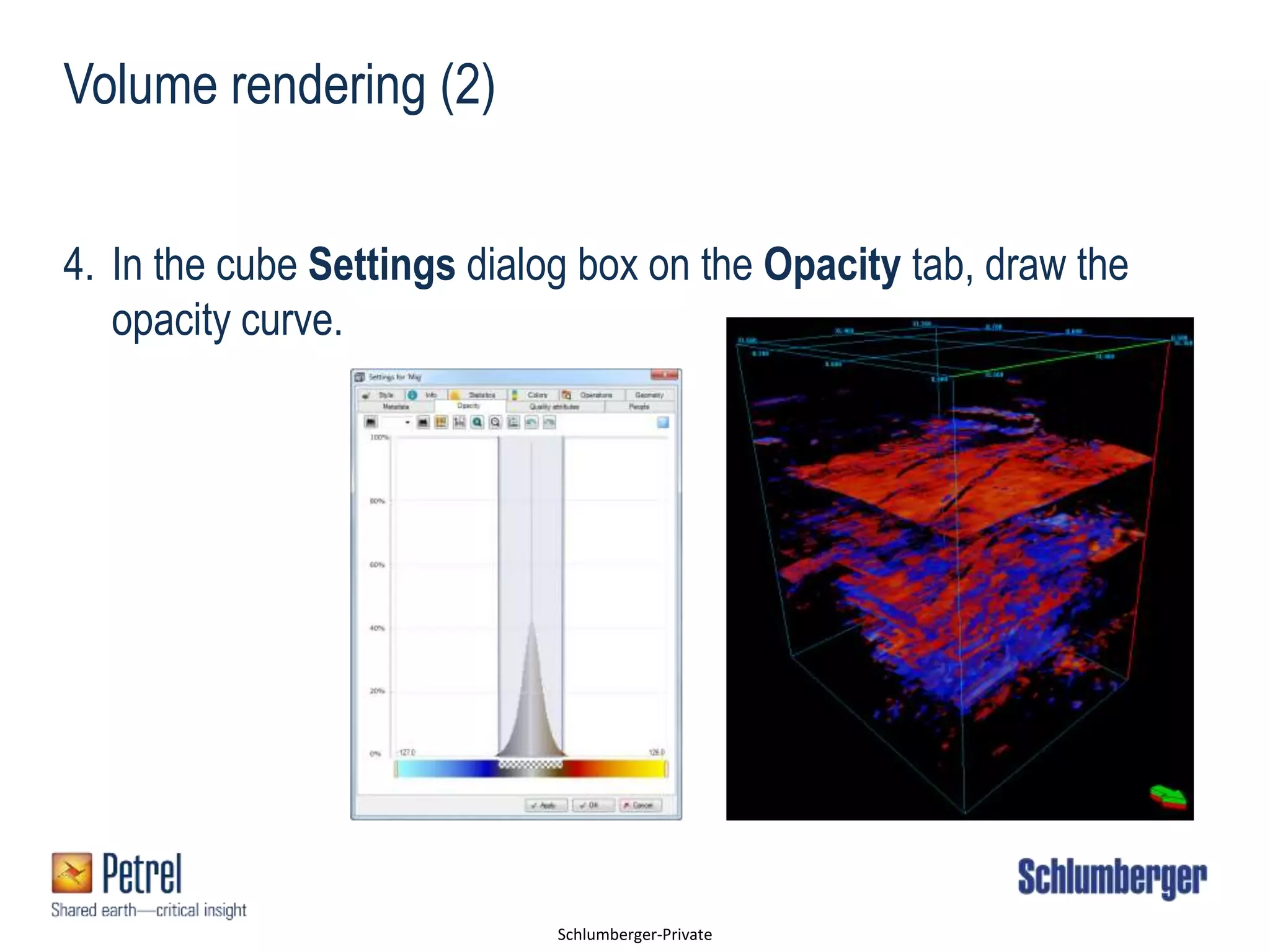 Petrel F 3 seismic intersections and data manipulation 2018 v1.1 | PPTX