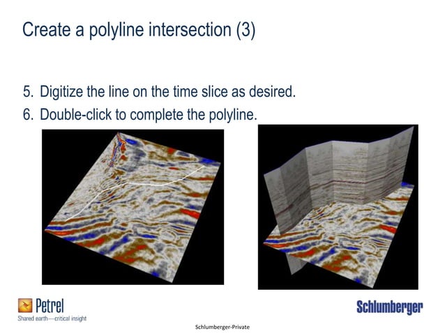 Petrel F 3 seismic intersections and data manipulation 2018 v1.1 | PPTX ...