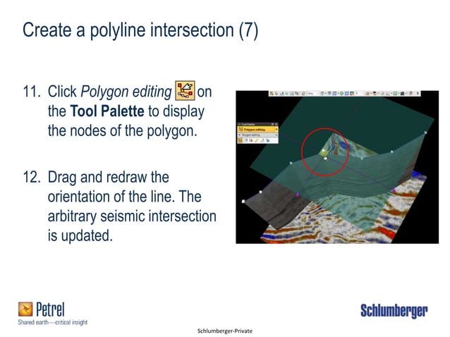 Petrel F 3 seismic intersections and data manipulation 2018 v1.1 | PPTX ...