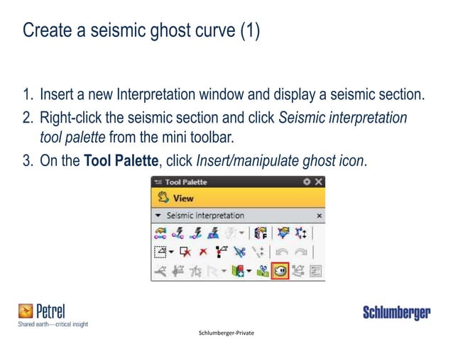 Petrel F 3 seismic intersections and data manipulation 2018 v1.1 | PPTX ...