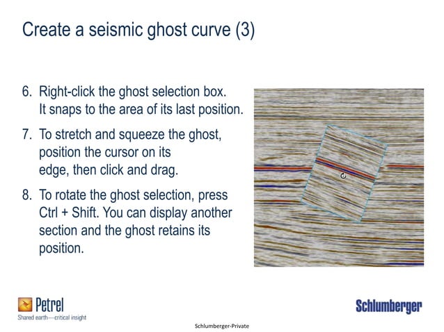 Petrel F 3 seismic intersections and data manipulation 2018 v1.1 | PPTX ...