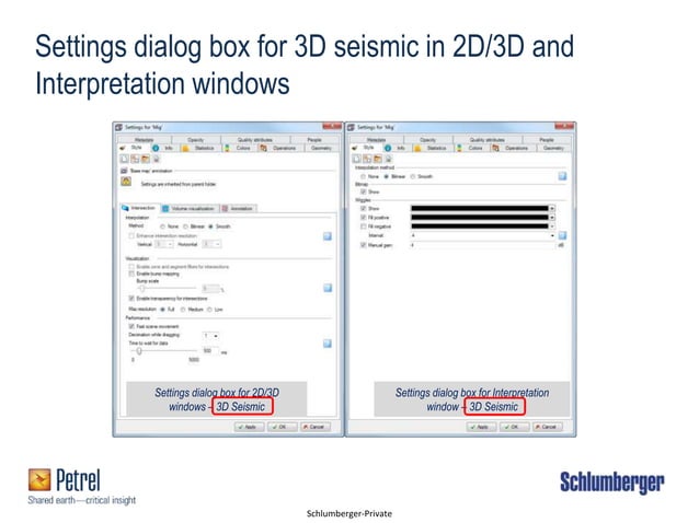 Petrel F 3 seismic intersections and data manipulation 2018 v1.1 | PPTX | 3-D Graphics ...