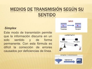 Medios de transmision en la redes de computadora | PPTX
