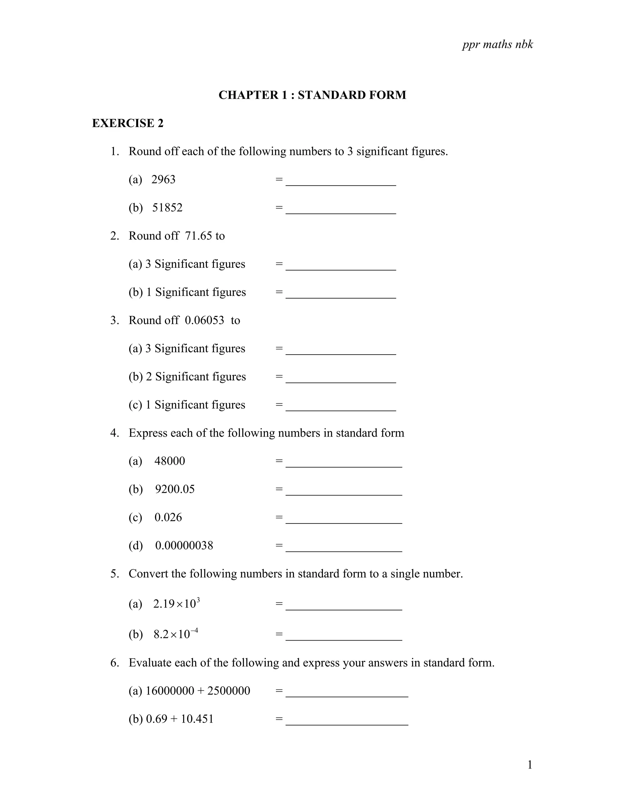 F4 01 Standard Form | PDF