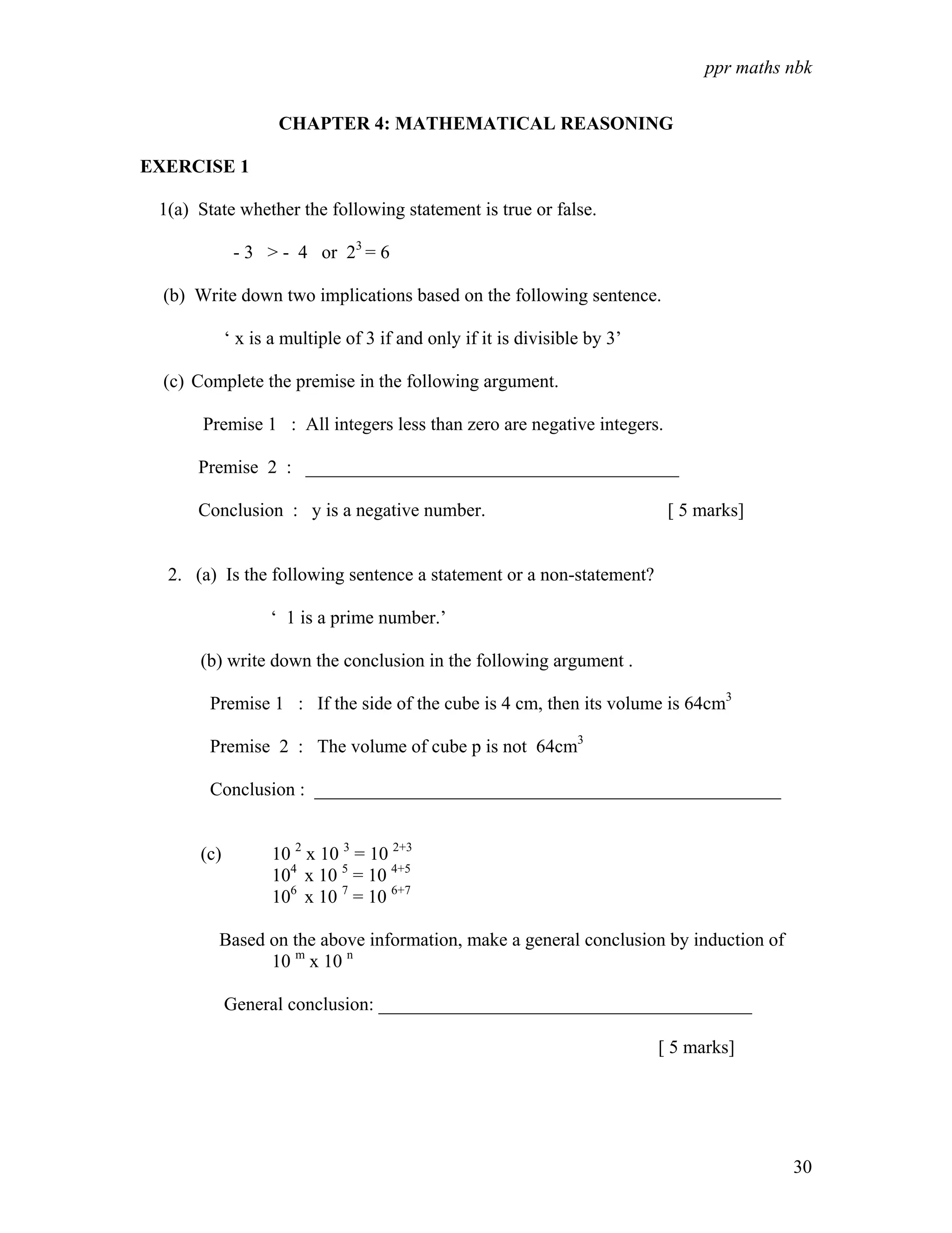 F4 04 Mathematical Reasoning | PDF