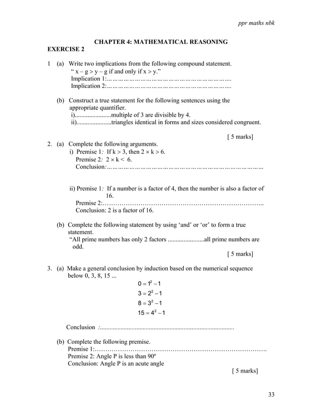 F4 04 Mathematical Reasoning | PDF