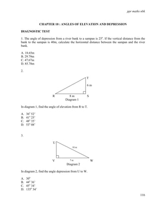 F4 10 Angles Of Elevation Dep | PDF