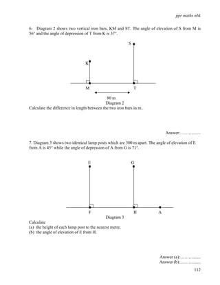 F4 10 Angles Of Elevation Dep | PDF