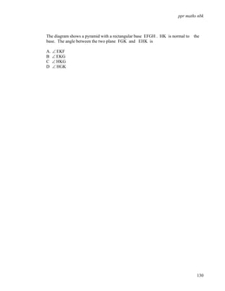 F4 11 Lines And Planes In 3 Dim | PDF
