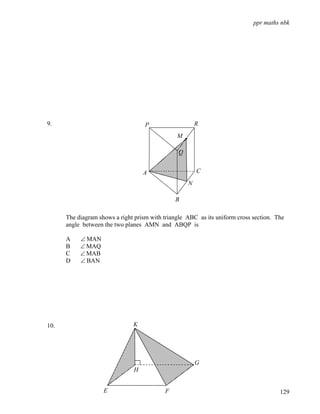 F4 11 Lines And Planes In 3 Dim | PDF