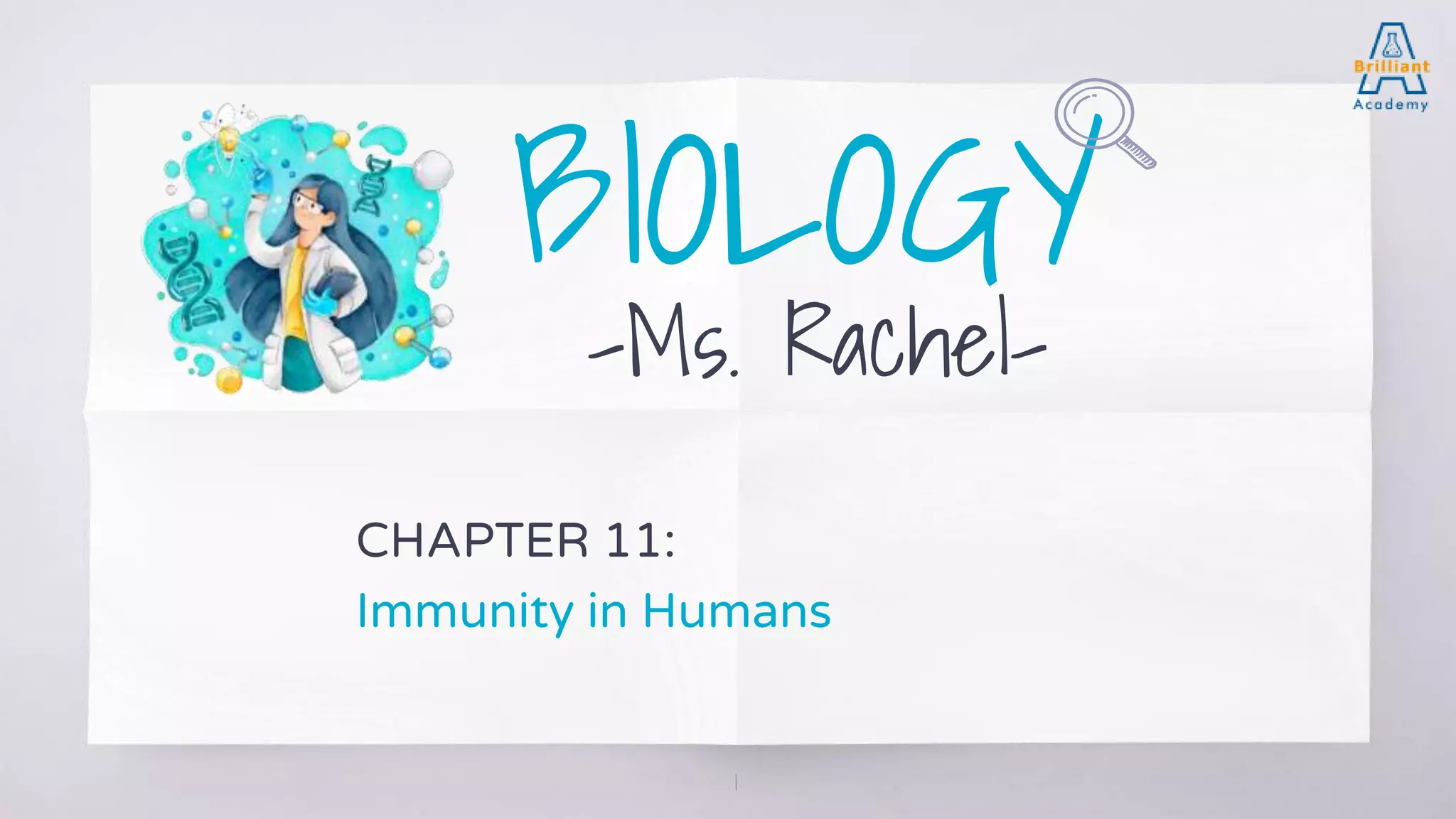 Form 4 Biology Chapter 11 Immunity in Humans | PPTX