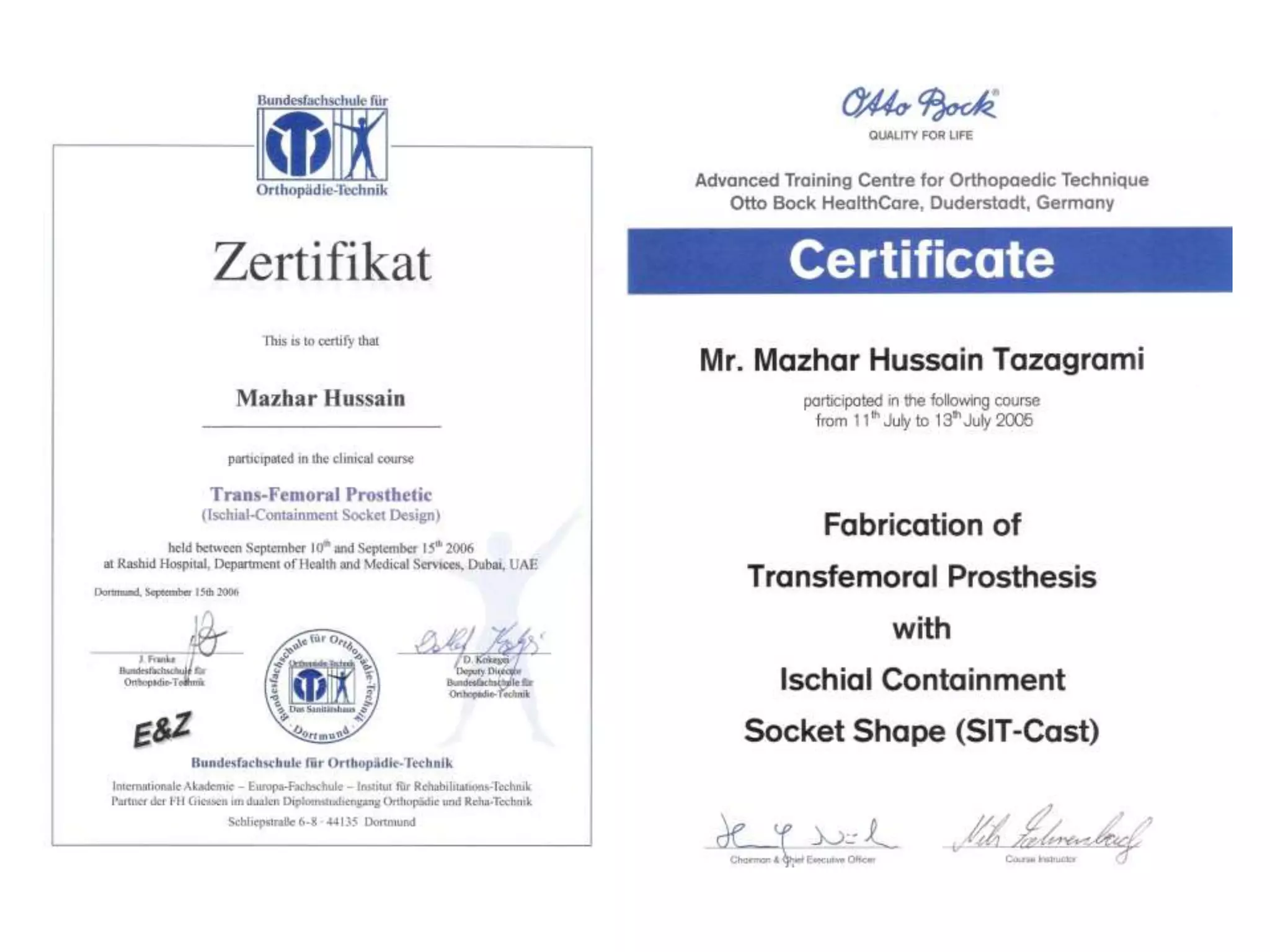 Education experience & seminars | PPT