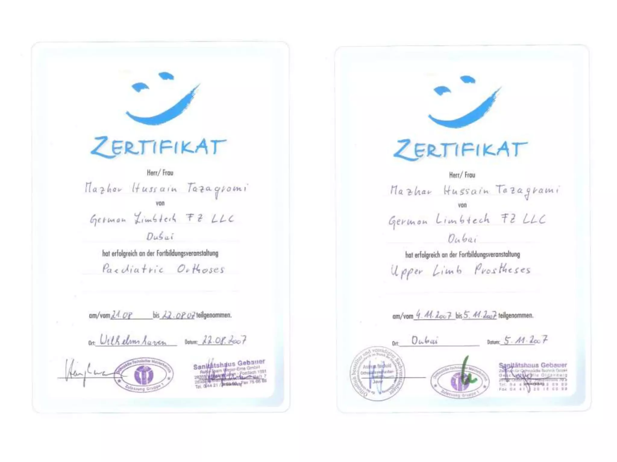 Education experience & seminars | PPT