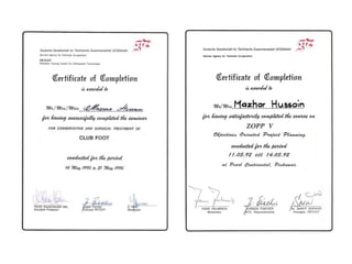 Education experience & seminars | PPT