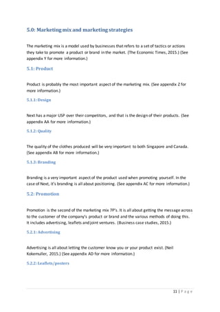International Marketing report | DOCX