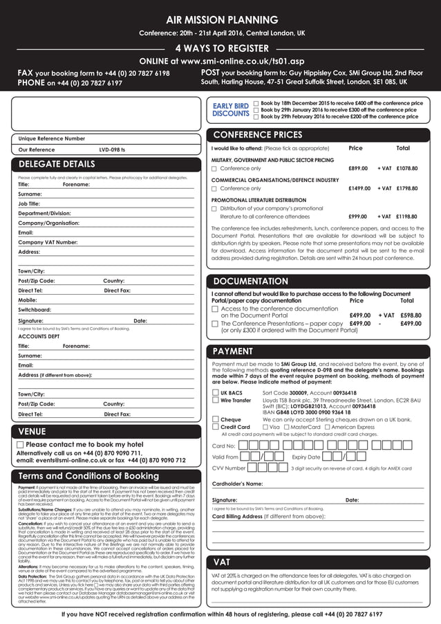 Air Mission Planning Brochure | PDF
