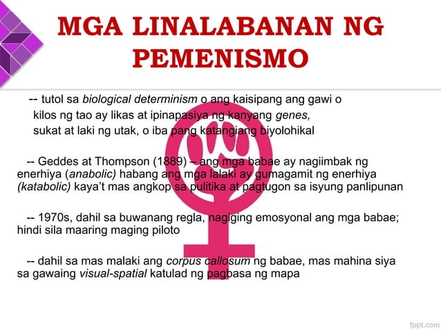 Mga Isyu sa Kasarian/Araling Panlipunan 10 | PPT