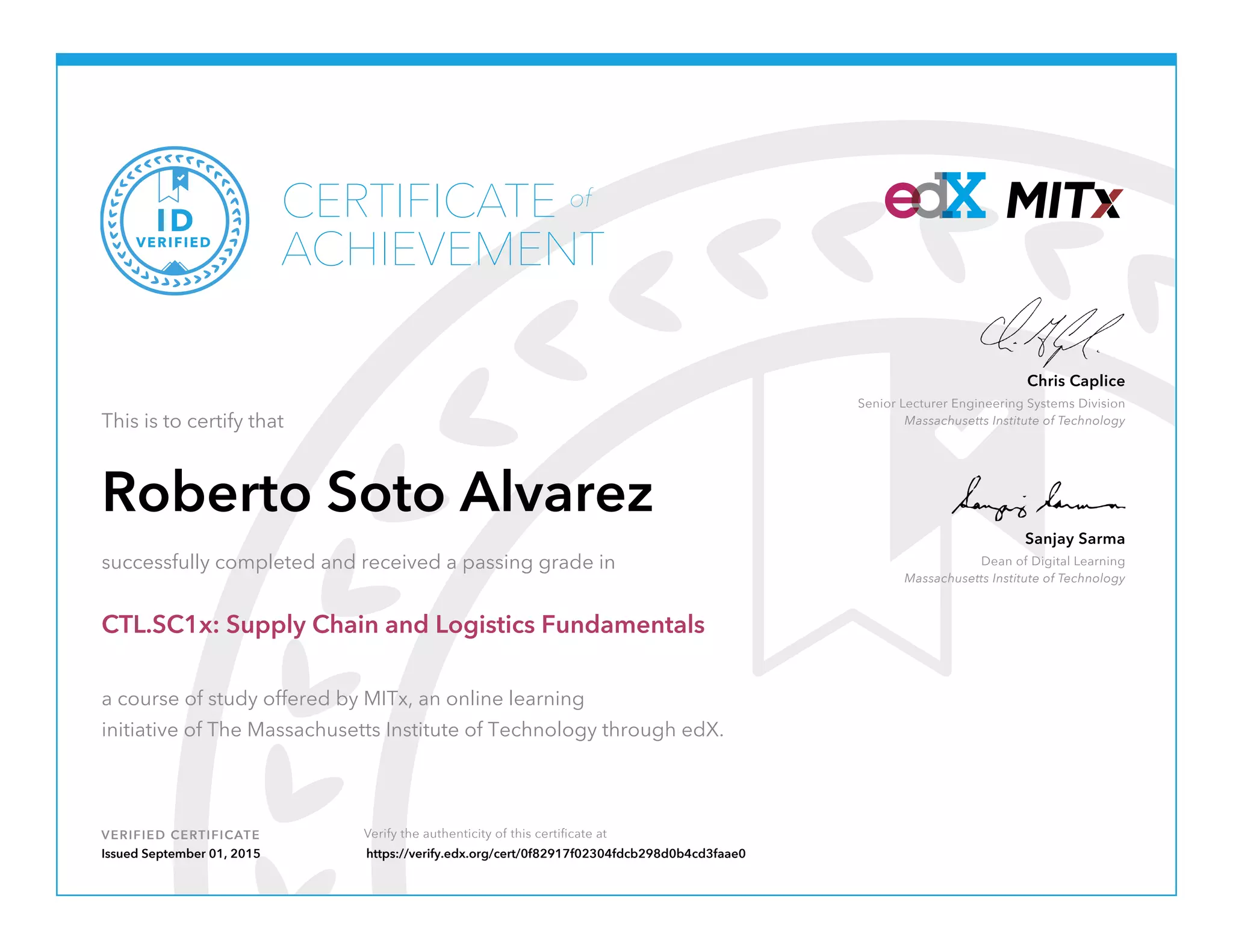 Certificate-Supply-Chain-Logistics | PDF