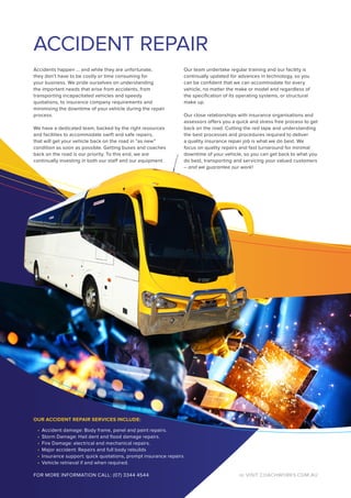 Coachworks_Brochure | PDF