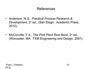 Process Research and Development Chemistry 15 03 31 | PPT