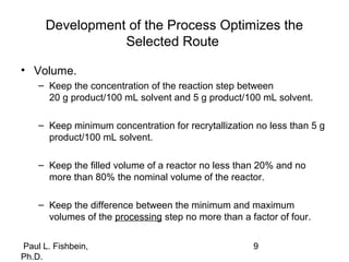 Process Research and Development Chemistry 15 03 31 | PPT