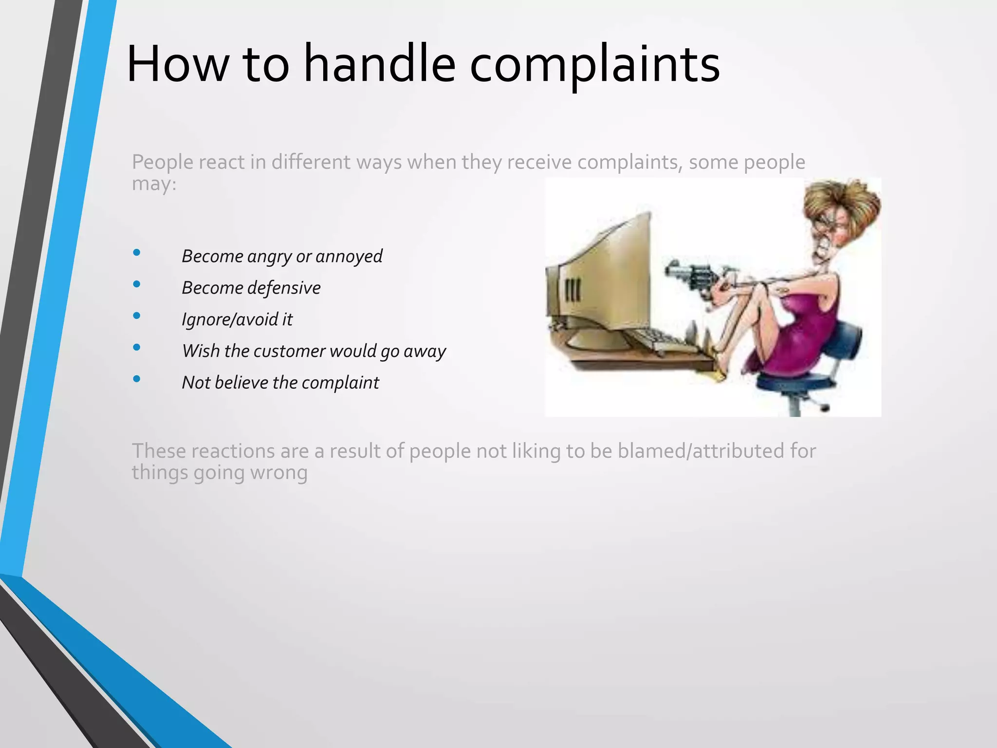 Complaint Handling Training Presentation | PPTX