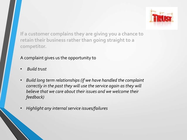 Complaint Handling Training Presentation | PPTX