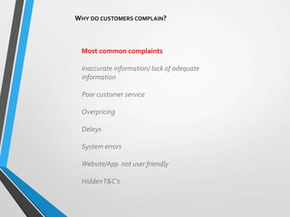 Complaint Handling Training Presentation | PPTX