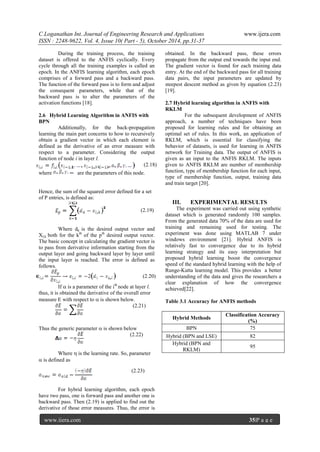 Investigations on Hybrid Learning in ANFIS | PDF | Artificial Intelligence | Technology & Computing