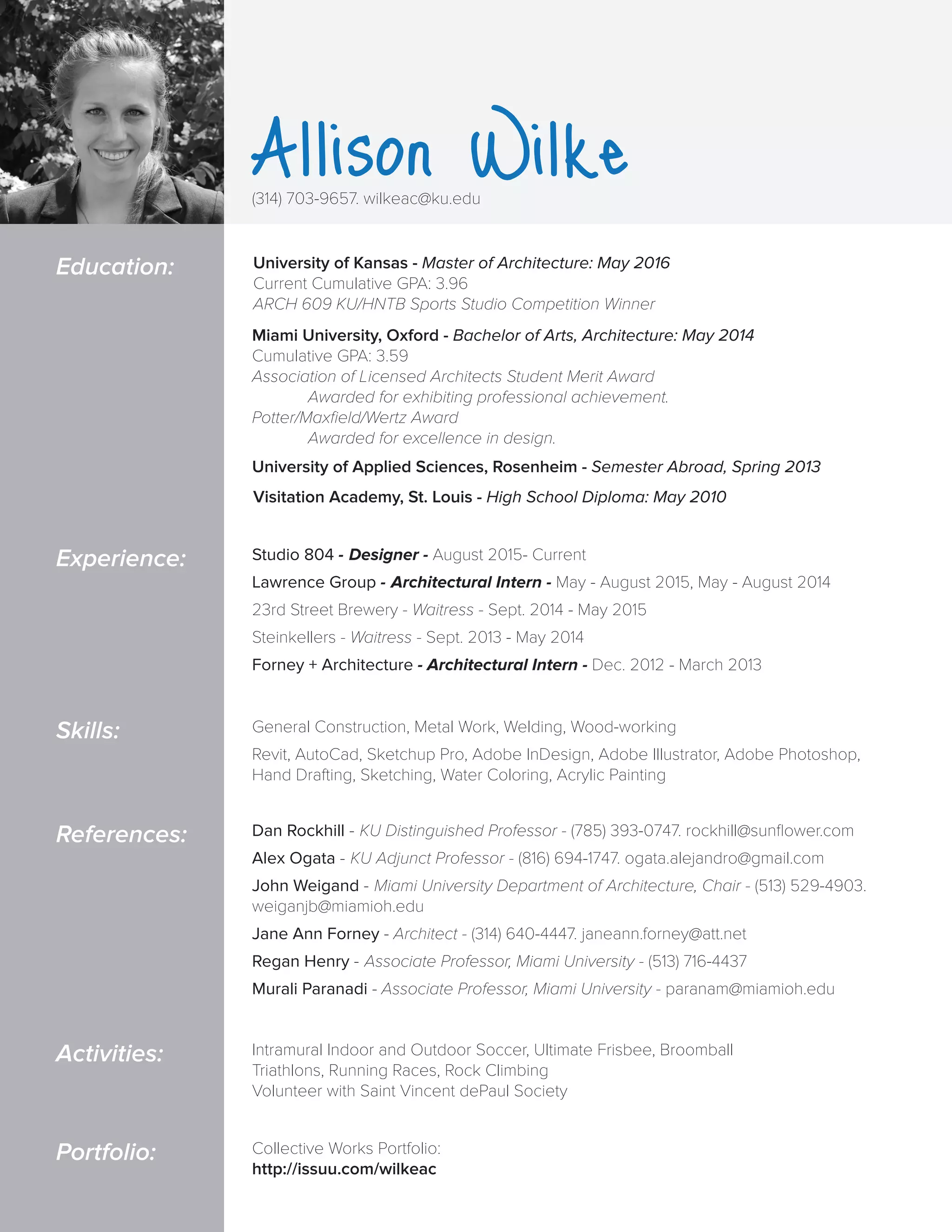 Resume_Allison Wilke | PDF