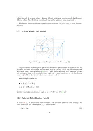 Formulations of Calculating Load Forces for Universally Loaded Bearings ...