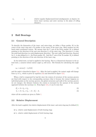Formulations of Calculating Load Forces for Universally Loaded Bearings ...