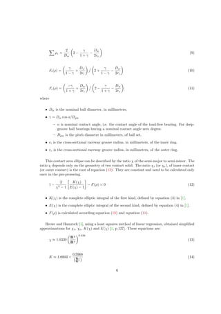 Formulations of Calculating Load Forces for Universally Loaded Bearings ...